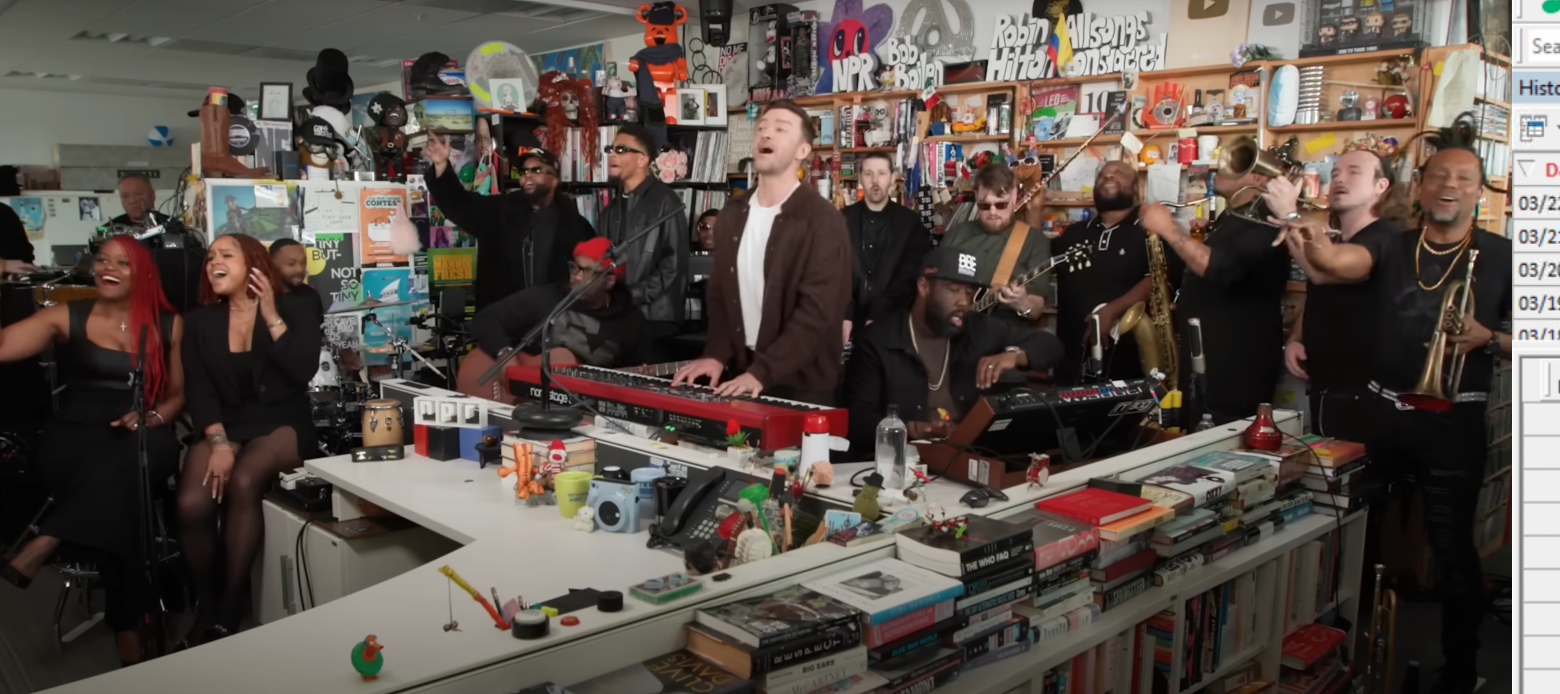 Justin Timberlake Delivers Classics And “Selfish” In Tiny Desk Concert ...